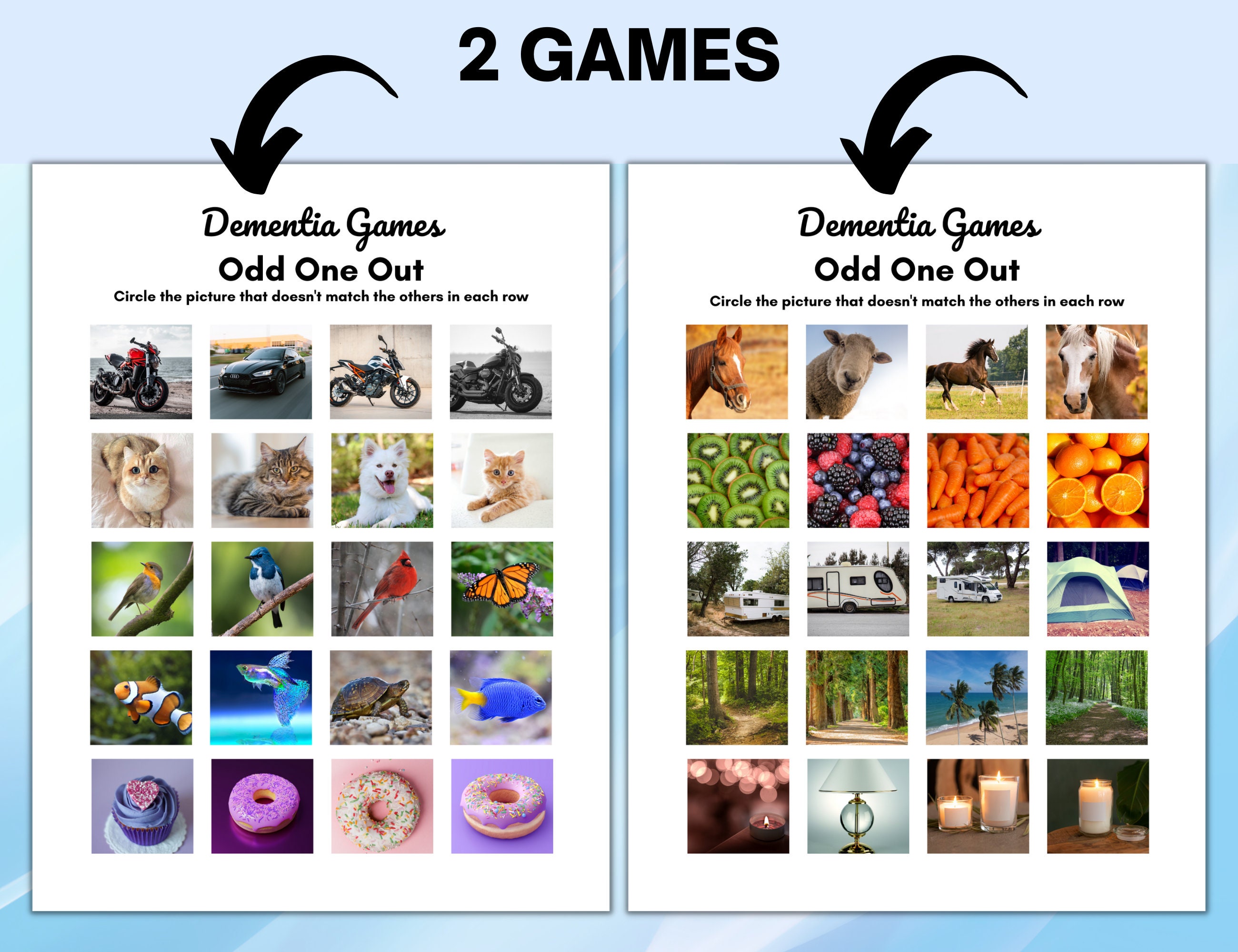Dementia Brain Games, Ice Breaker Games, Dementia Activities, Dementia ...