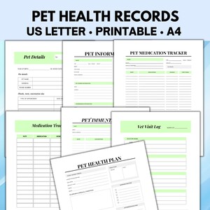 Pet Records, Pet Health Record, Dog Medicine Tracker, Vet Vaccination ...