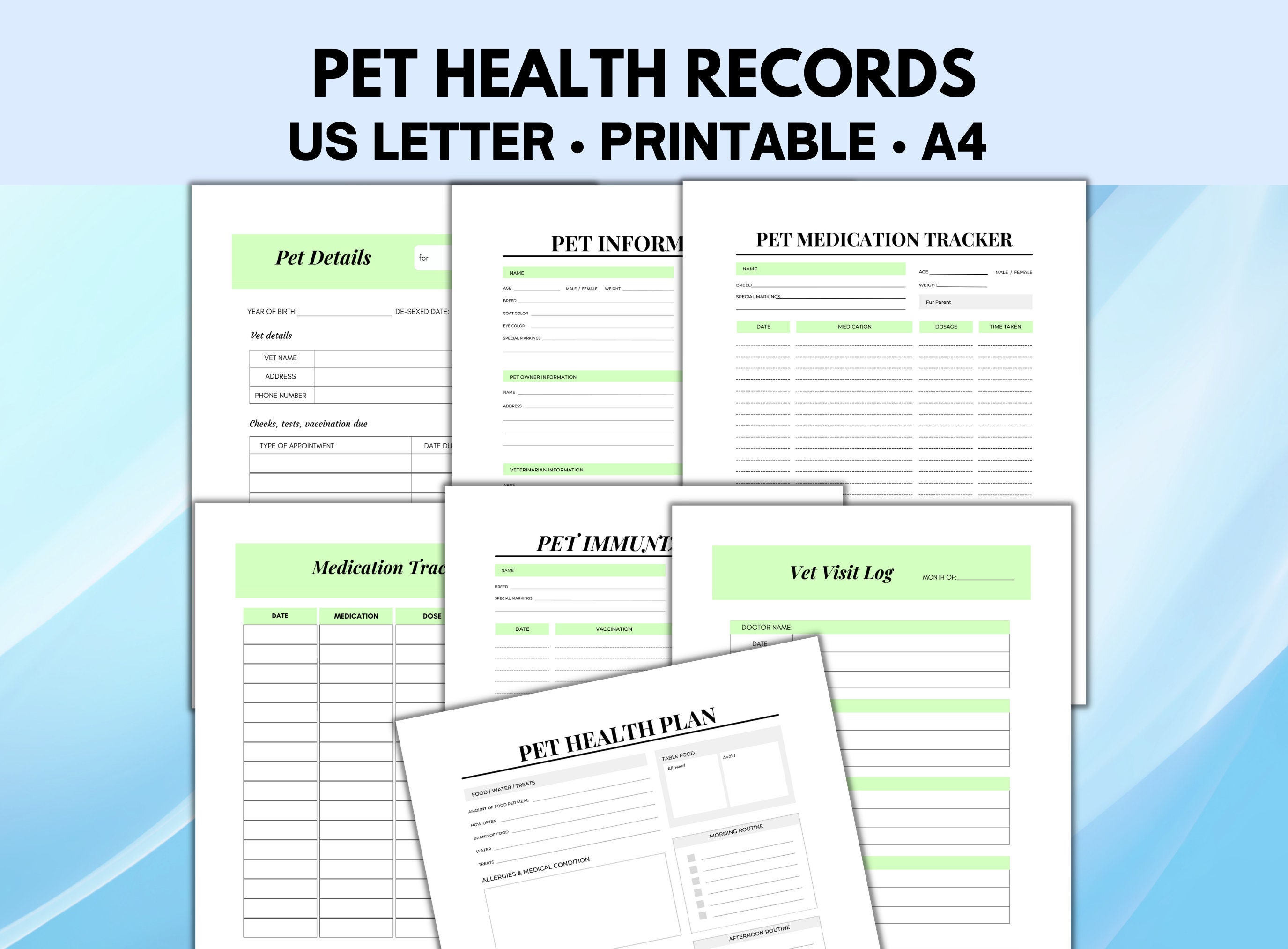 Pet Records, Pet Health Record, Dog Medicine Tracker, Vet Vaccination ...