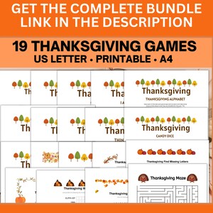 Thanksgiving Find the Guest Game, Find Someone Who, Printable ...