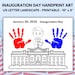 Inauguration Day Handprint Art, Fingerprint Art, Kids and Toddlers ...