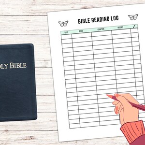 Prayer Journal Printable, Bible Study Journal and Planner, Prayer ...