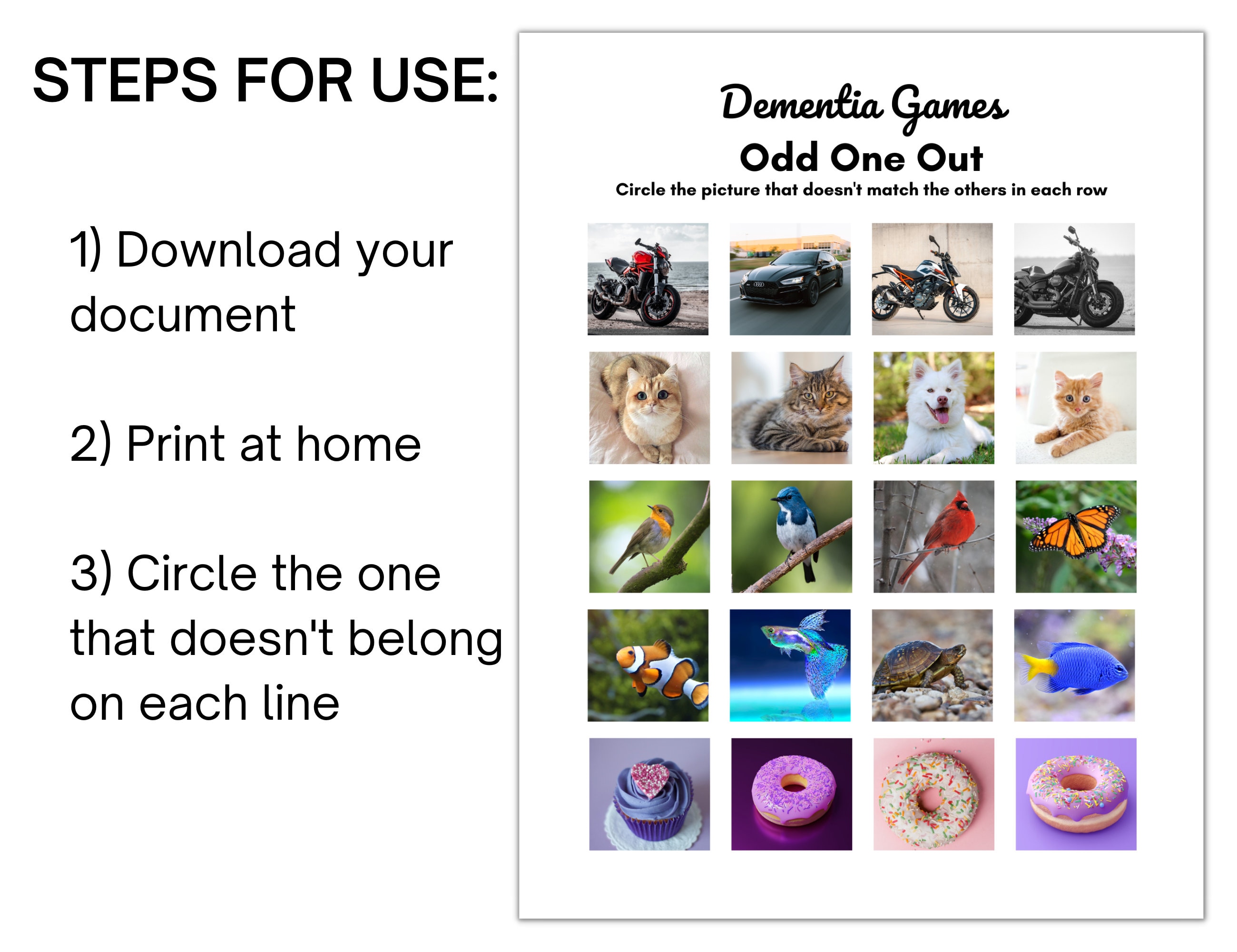 Dementia Brain Games, Ice Breaker Games, Dementia Activities, Dementia ...