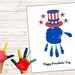 Presidents' Day Handprint Craft, Presidents' Day Activity, Handprint ...