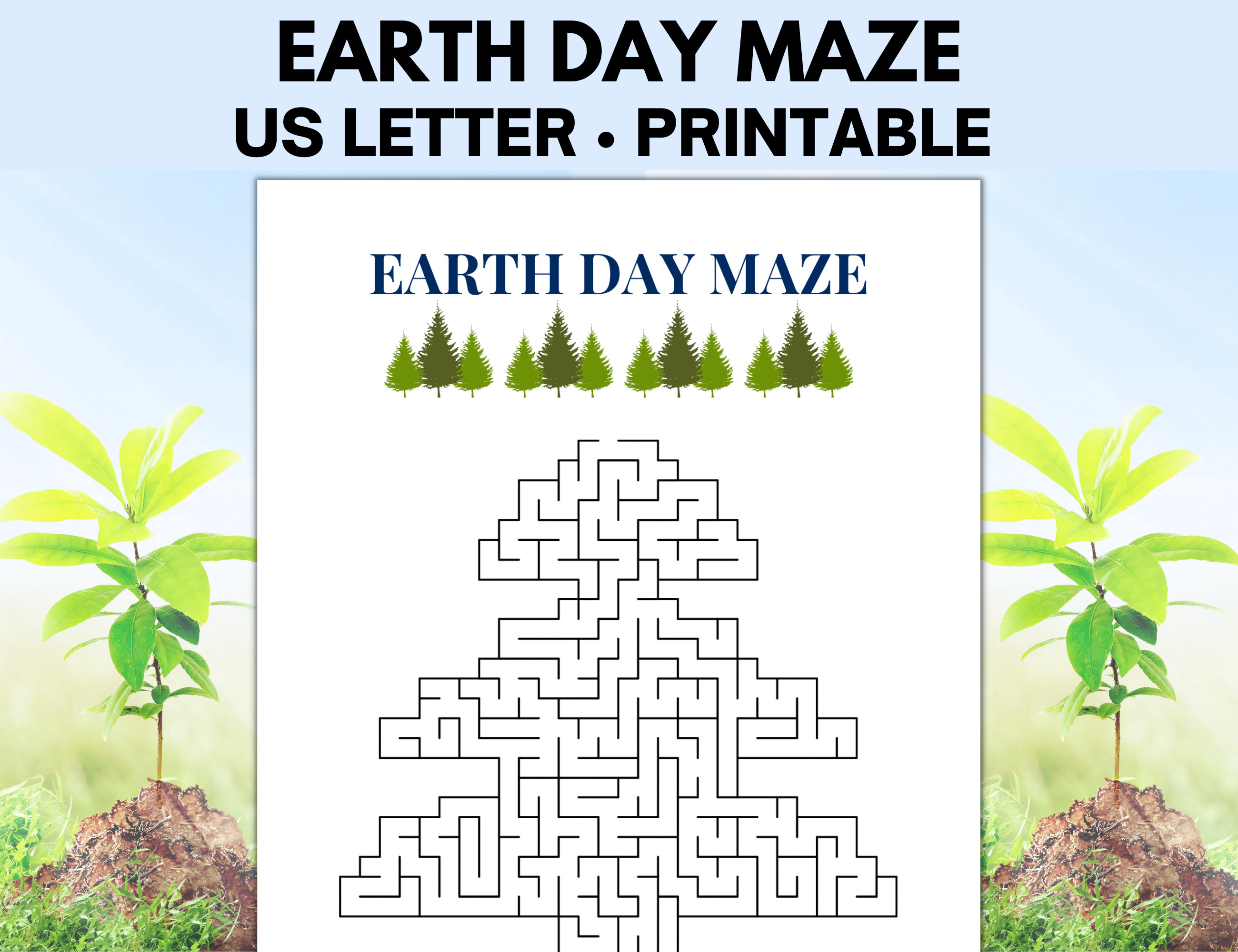 Earth Day Maze