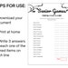 Senior Think Fast Game, Printable Games for Seniors, Ice Breaker Games ...