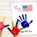 Flag Day Handprint Art for Kids and Toddlers, Handprint Craft for Flag ...