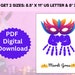 Mardi Gras Handprint Art, Mardi Gras Printable, Handprint Craft ...