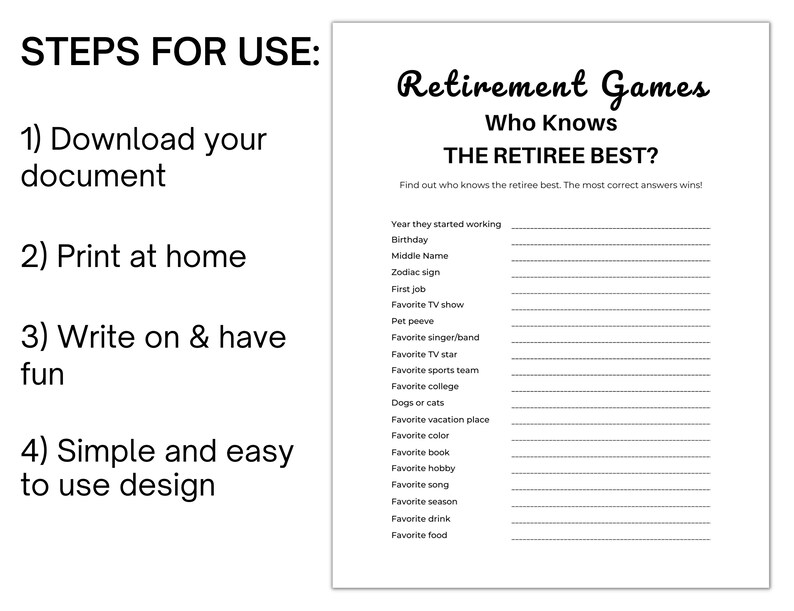 Who Knows the Retiree Best, Who Knows Best, How Well Do You Know ...