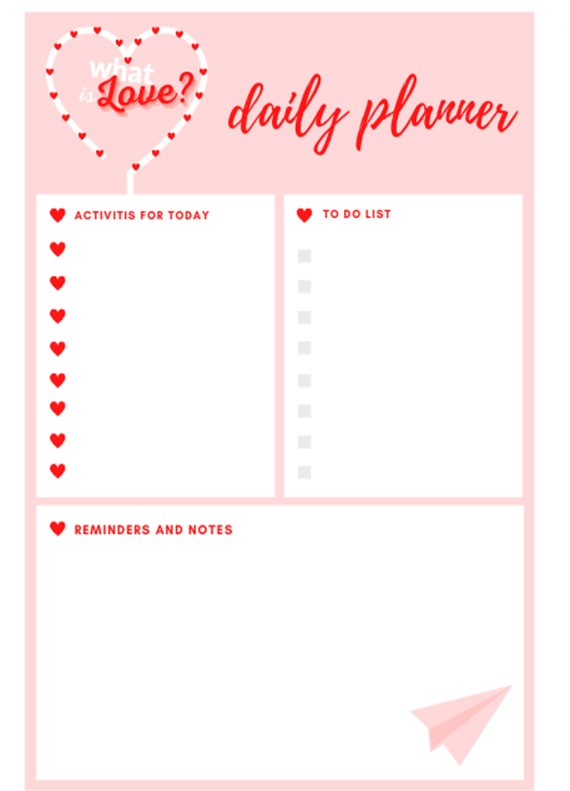 Twice Kpop Girl Group Planner to Do List What is Love Kawaii - Etsy UK