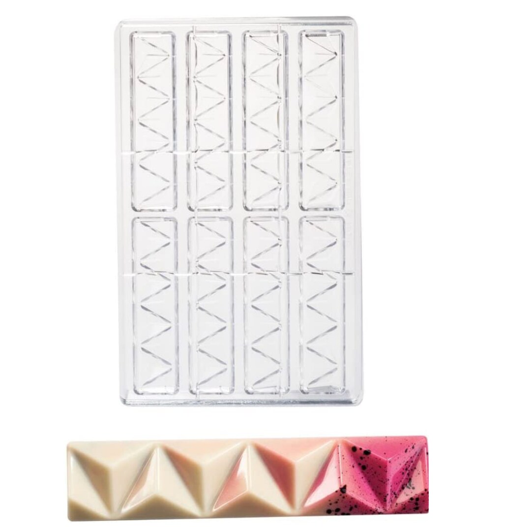 8 Cavity Polycarbonate Pyramidal Bar Mold Wax Melt Making - Etsy