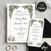 Editable Nikkah Invitation Canva Template Simple Nikkah Minimalist ...