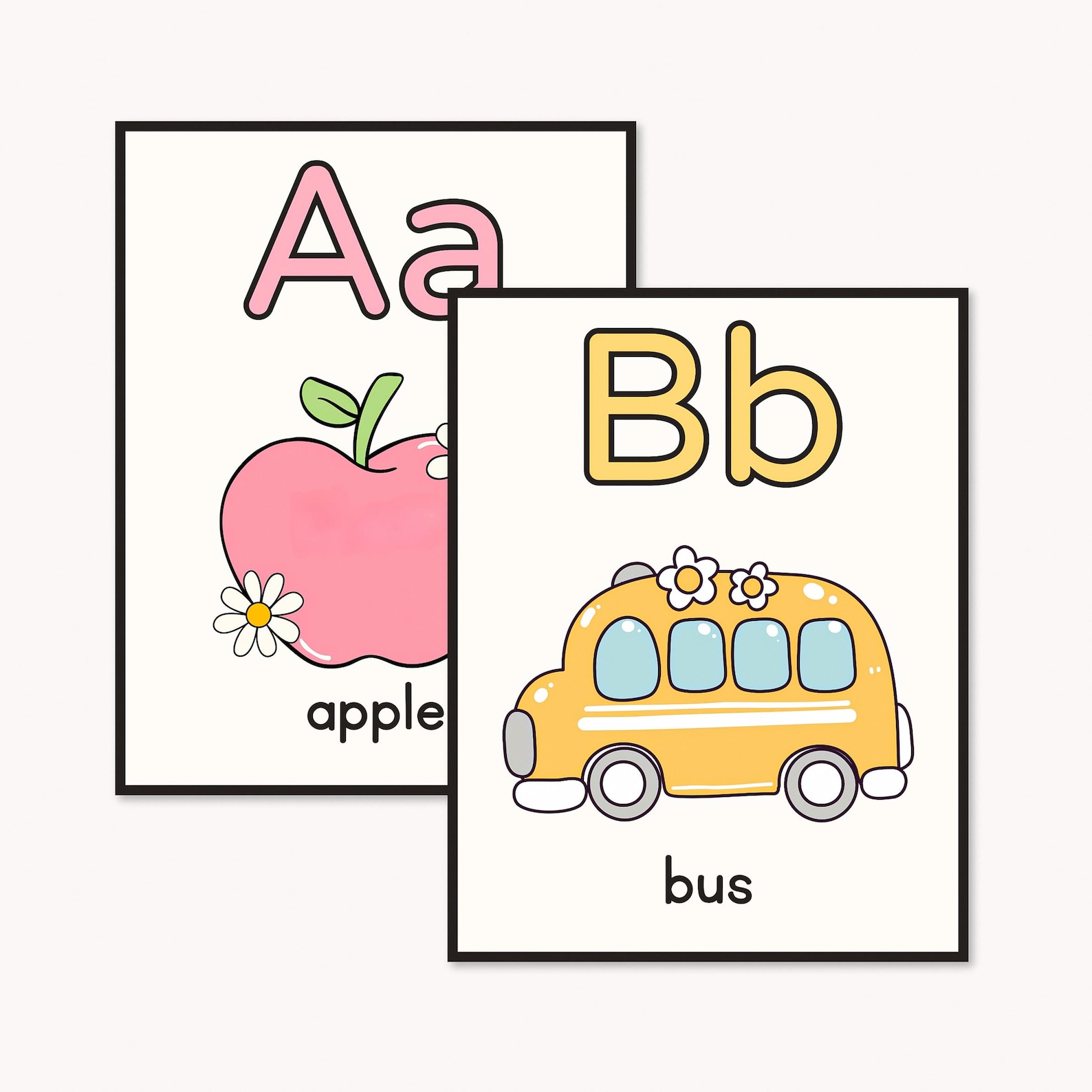 Printable Alphabet Poster Classroom Posters Preschool Printable ...