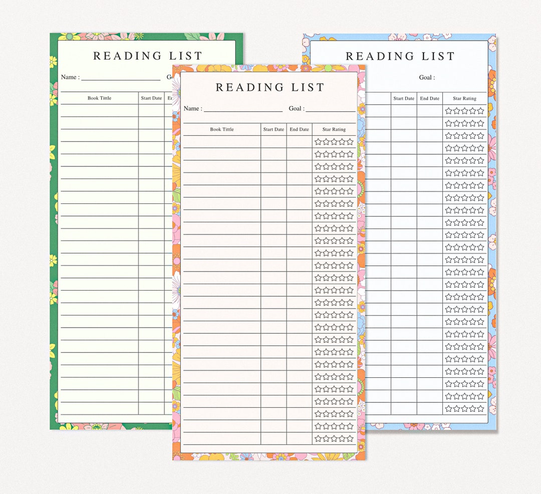 Printable Groovy Reading Tracker Library Card for Readers Gifts for ...