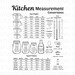 Kitchen Conversion Chart Printable Cooking Conversion, Farmhouse ...