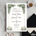 Editable Nikkah Invitation Canva Template Simple Nikkah Minimalist ...