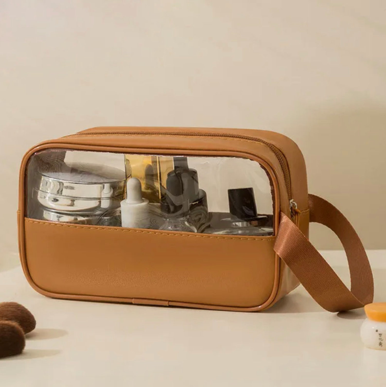 Personalized Toiletry Bag With Custom Embroidery Large Capacity ...