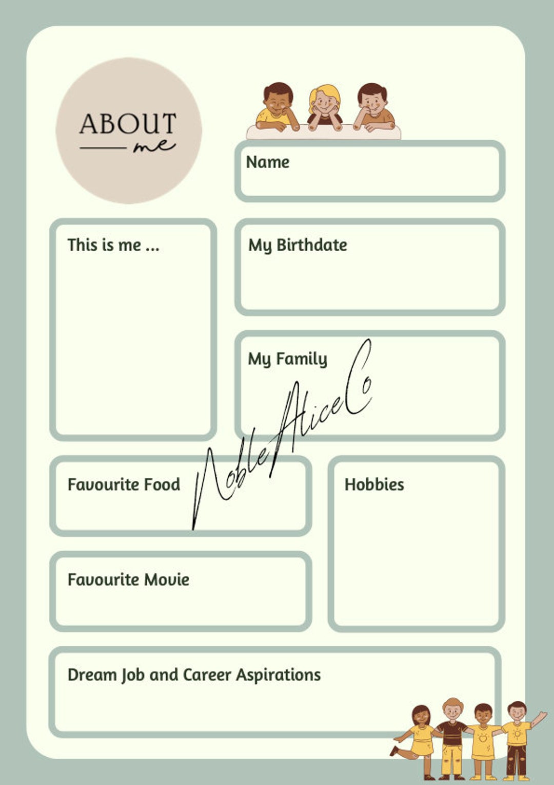 Meet the Teacher Printable Worksheet Ideal for Student Teachers ...