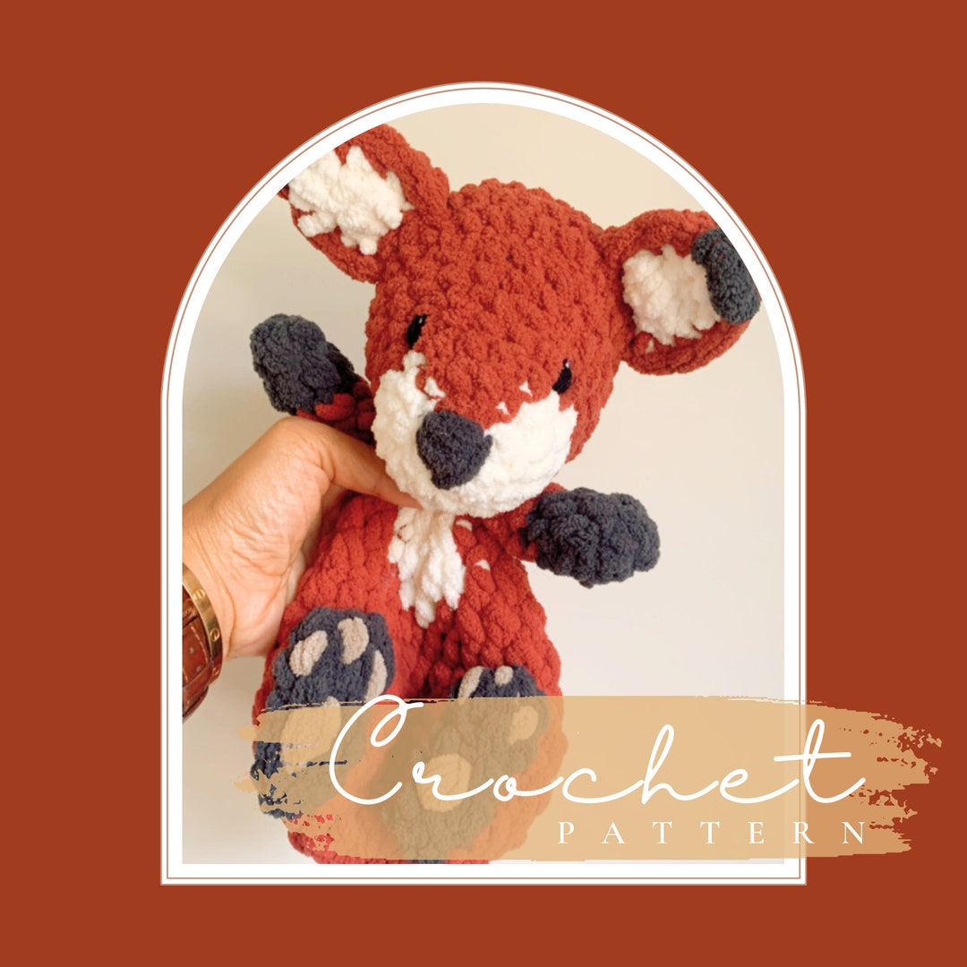 Crochet Pattern: Fitz the Fox Cub - Amigurumi Fox - Crochet Fox ...