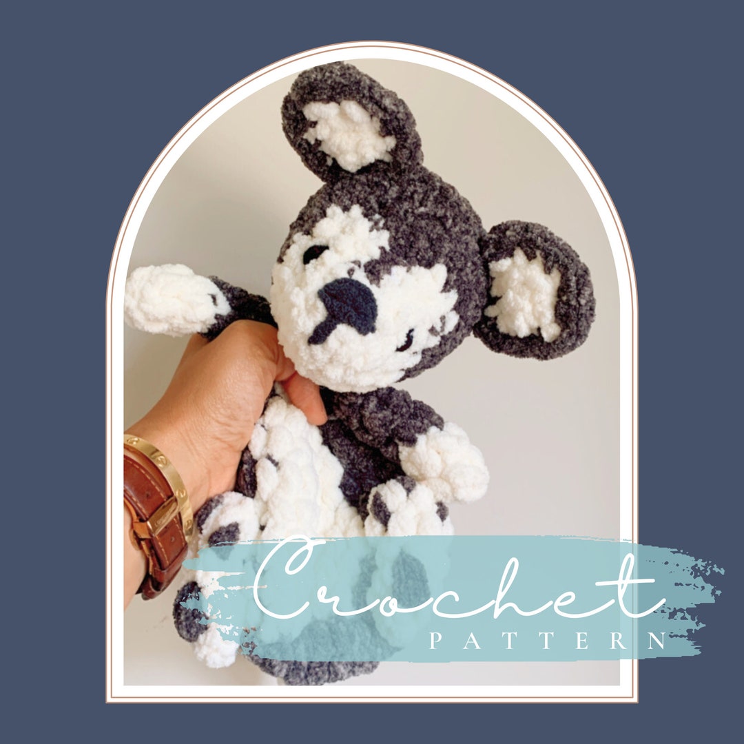 Crochet Pattern: Wilder the Wolf Pup - Amigurumi Wolf - Crochet Wolf ...