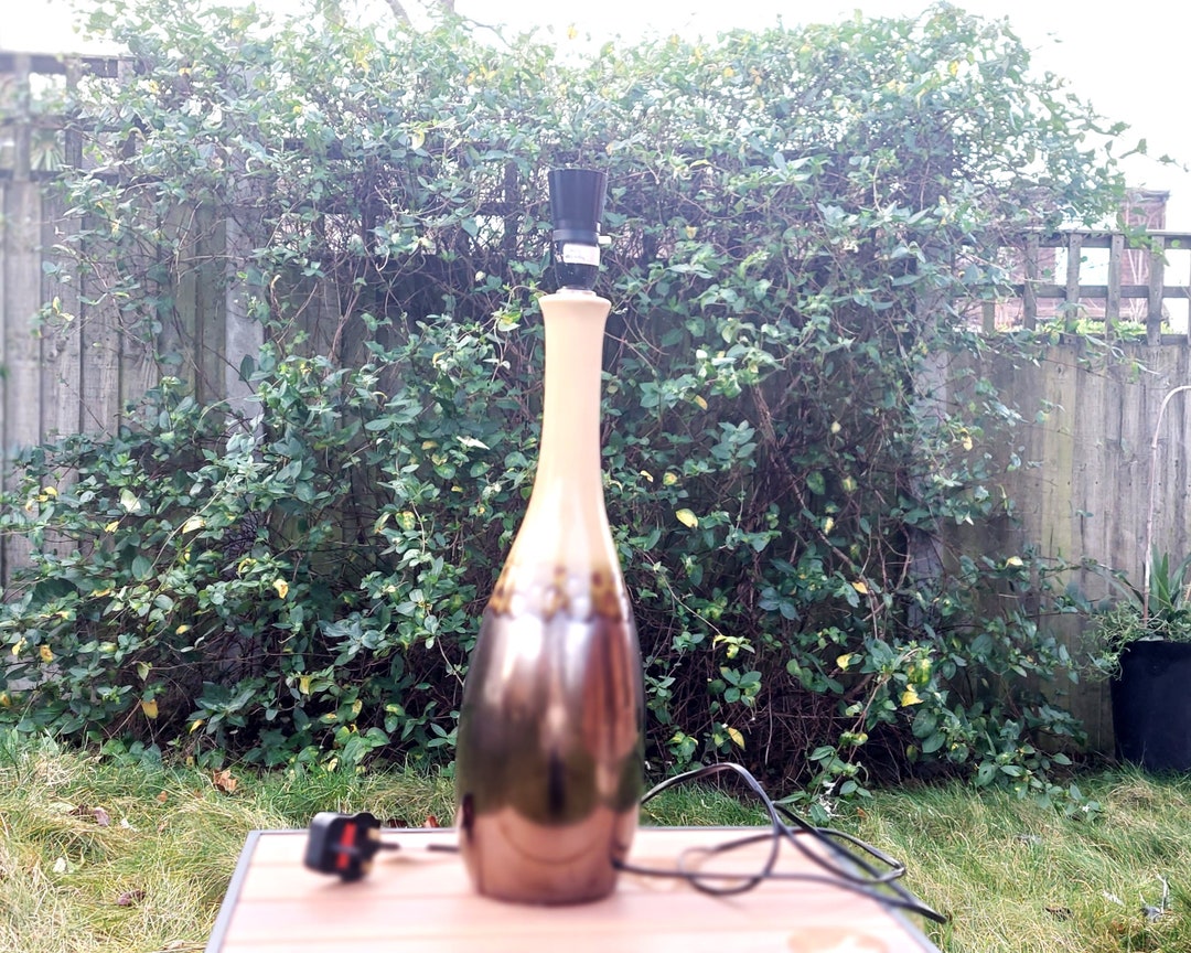 BHS Ceramic Table Lamp From the 1980's. - Etsy