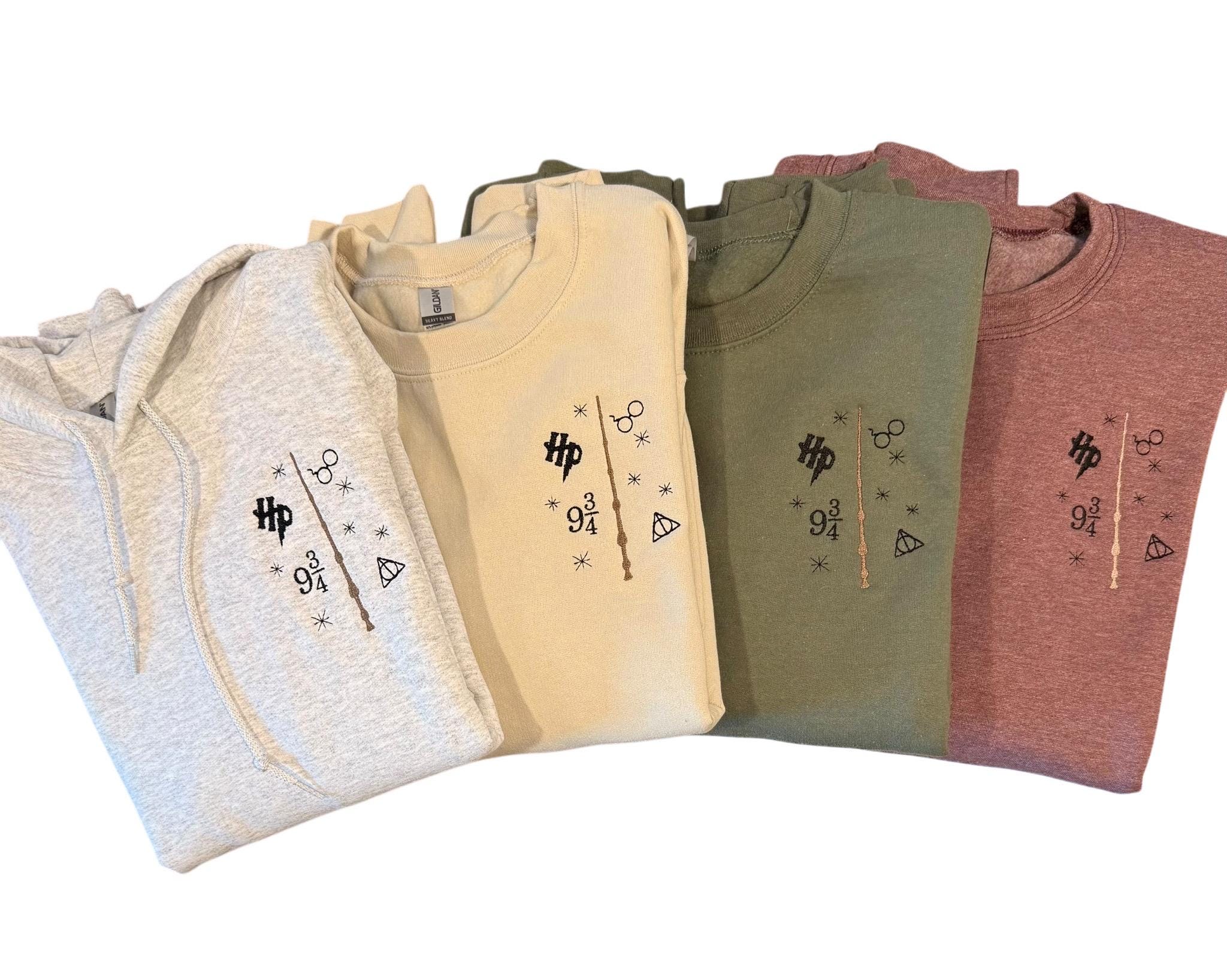 Custom Magic Embroidered Sweater| Wizard Embroidered Crewneck| Custom ...