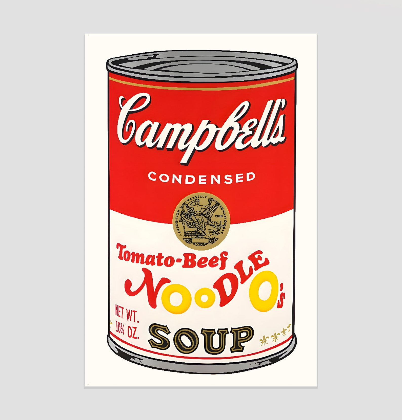 Andy Warhol Tomato Beef Noodle High Resolution Poster Classic ...