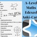 A Level Maths Anki Flashcards & Complete Past Paper Bank, Edexcel, Made ...