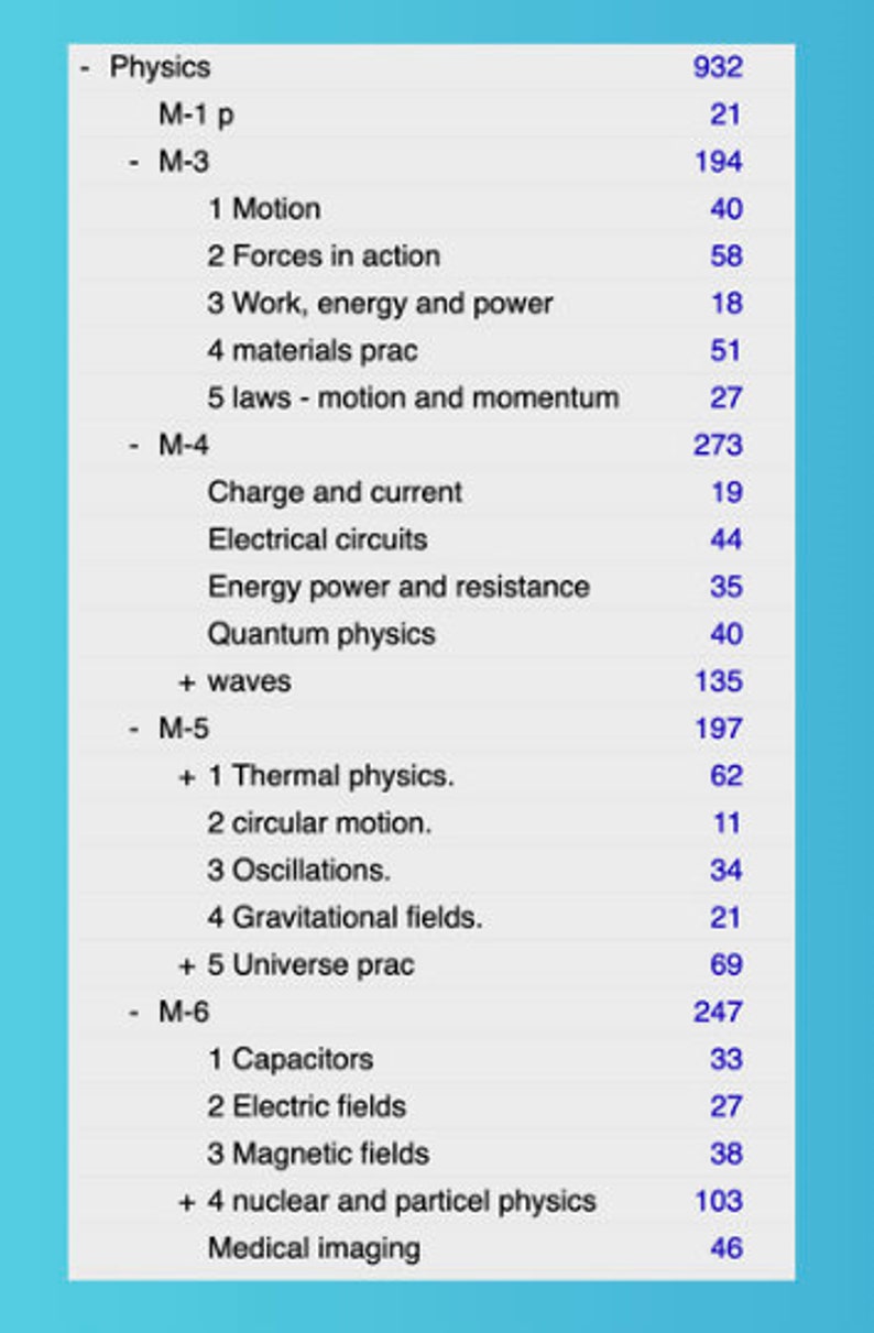 A Level Physics Anki Flashcards , OCR A , Made by A* Student - Etsy