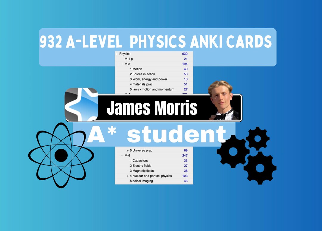 A Level Physics Anki Flashcards OCR A Made by A Student - Etsy UK