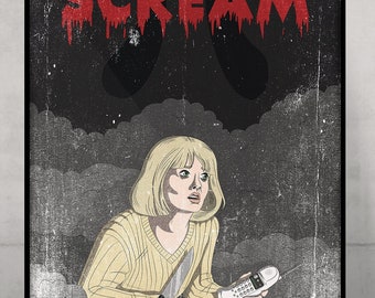 Scream 1996 Poster - Etsy