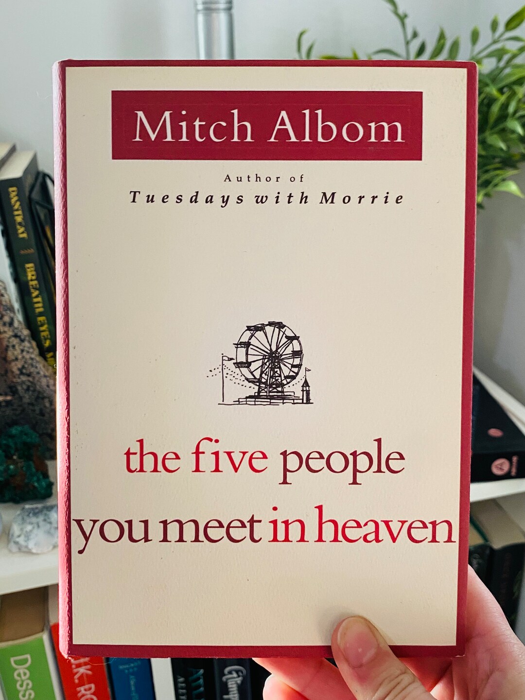 The Five People You Meet in Heaven by Mitch Albom - Etsy UK