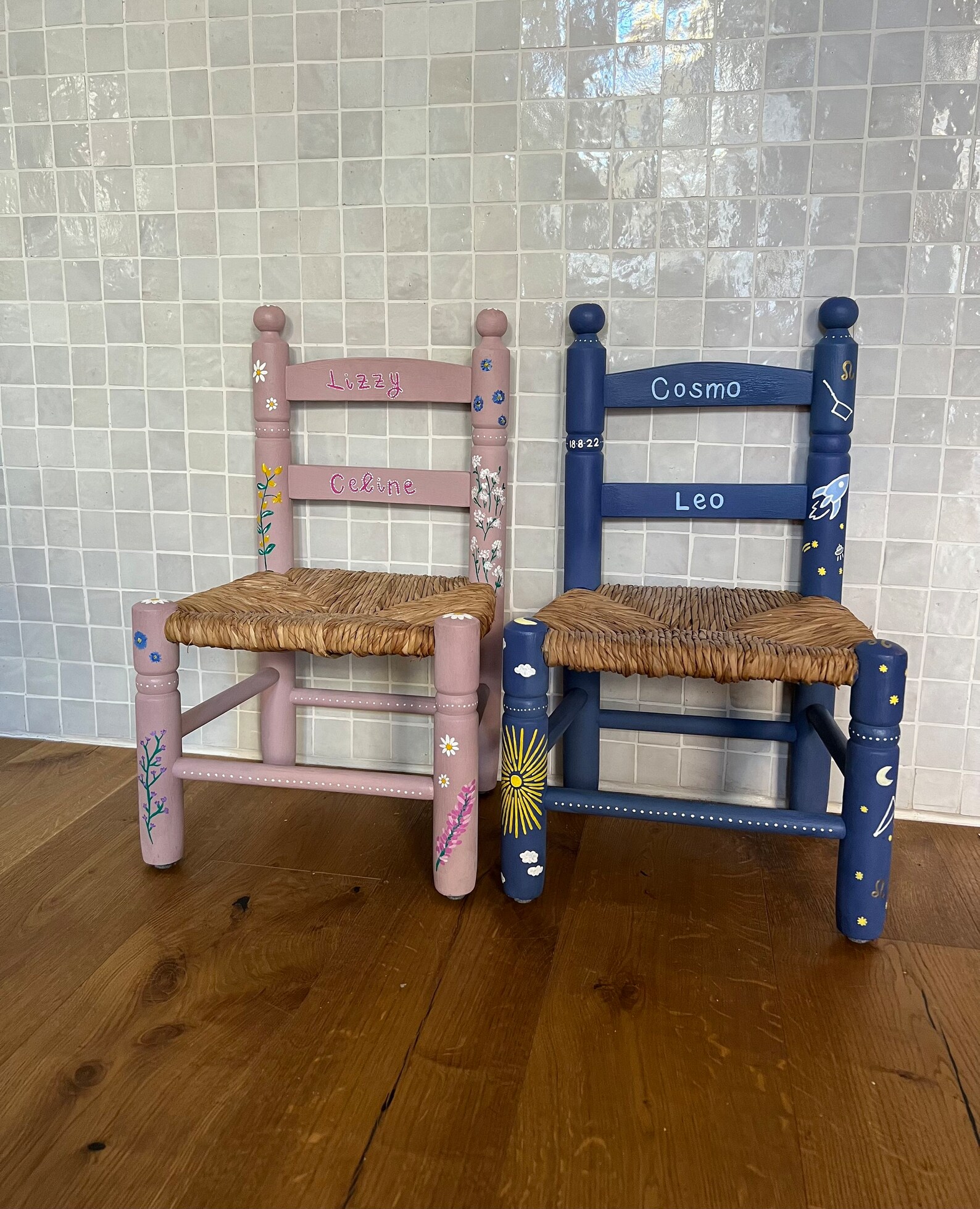 Customized Hand Painted Chair for Kids - Etsy