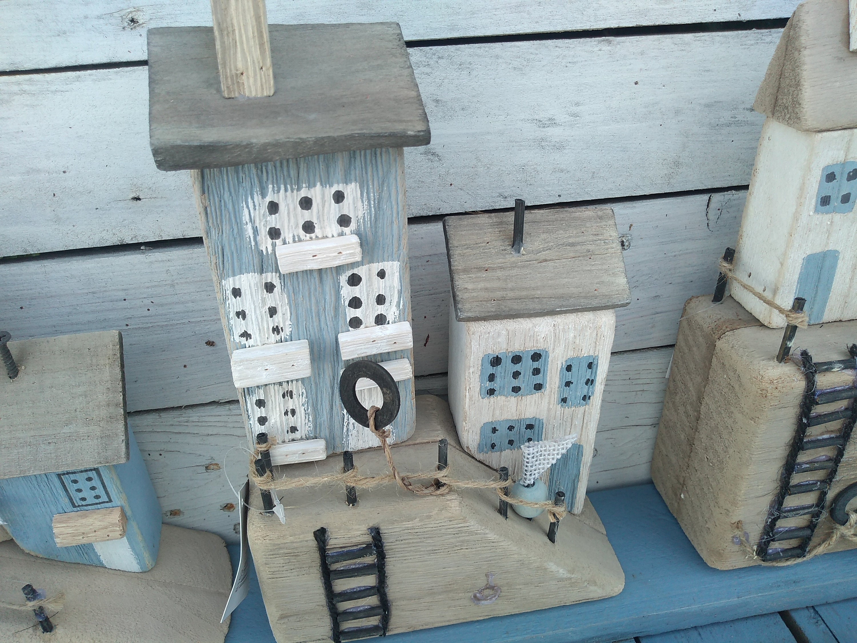 Nautical Harbour Cottages Wooden Rustic Charming English Harbour ...