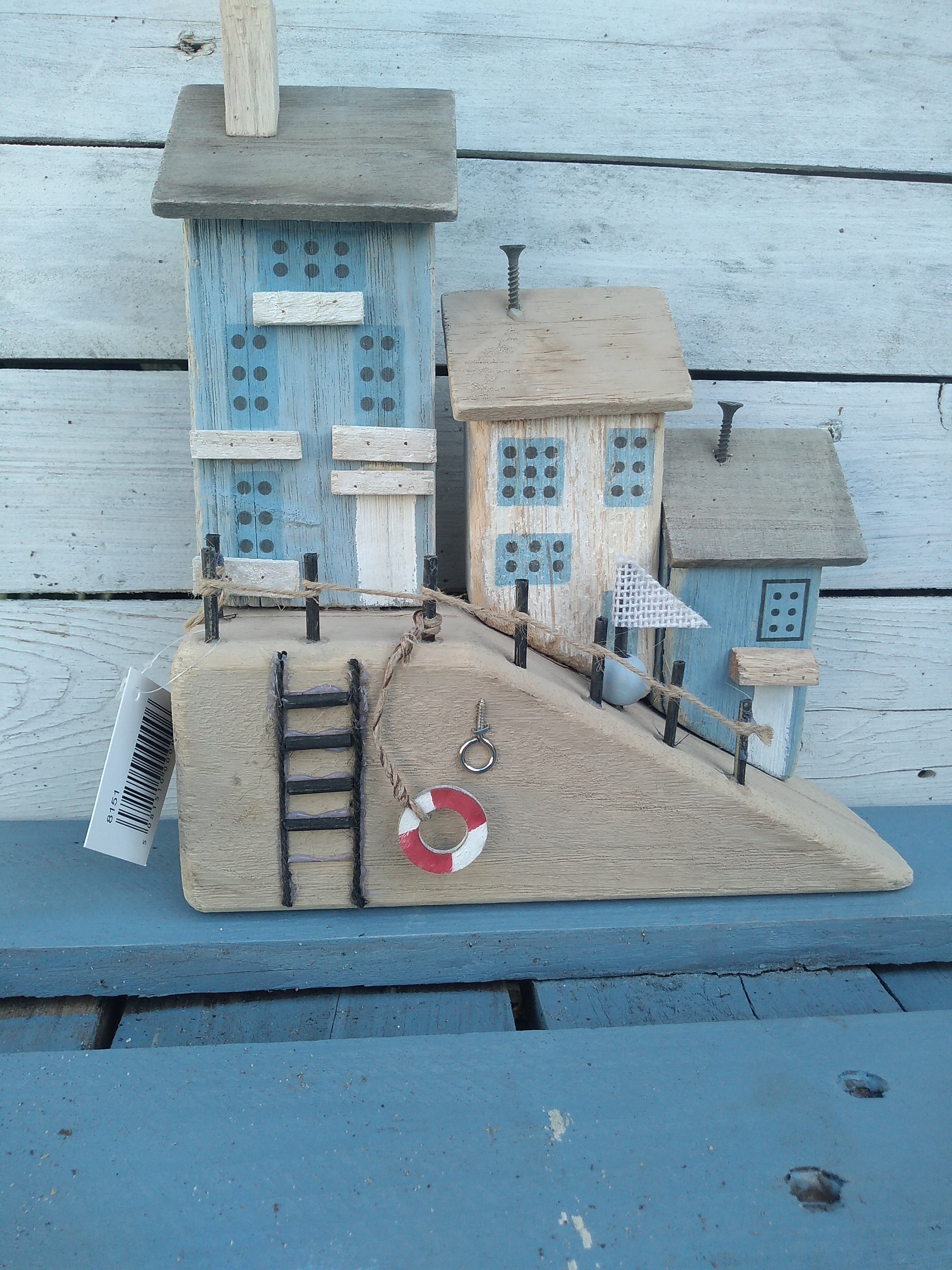 Nautical Harbour Cottages Wooden Rustic Charming English Harbour ...