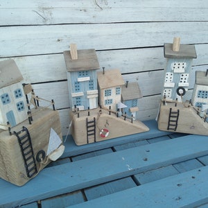 Nautical Harbour Cottages Wooden Rustic Charming English Harbour ...
