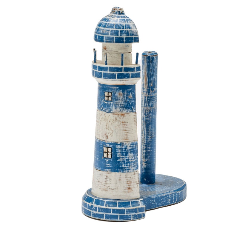 Lighthouse Wooden Tissue Holder - Etsy