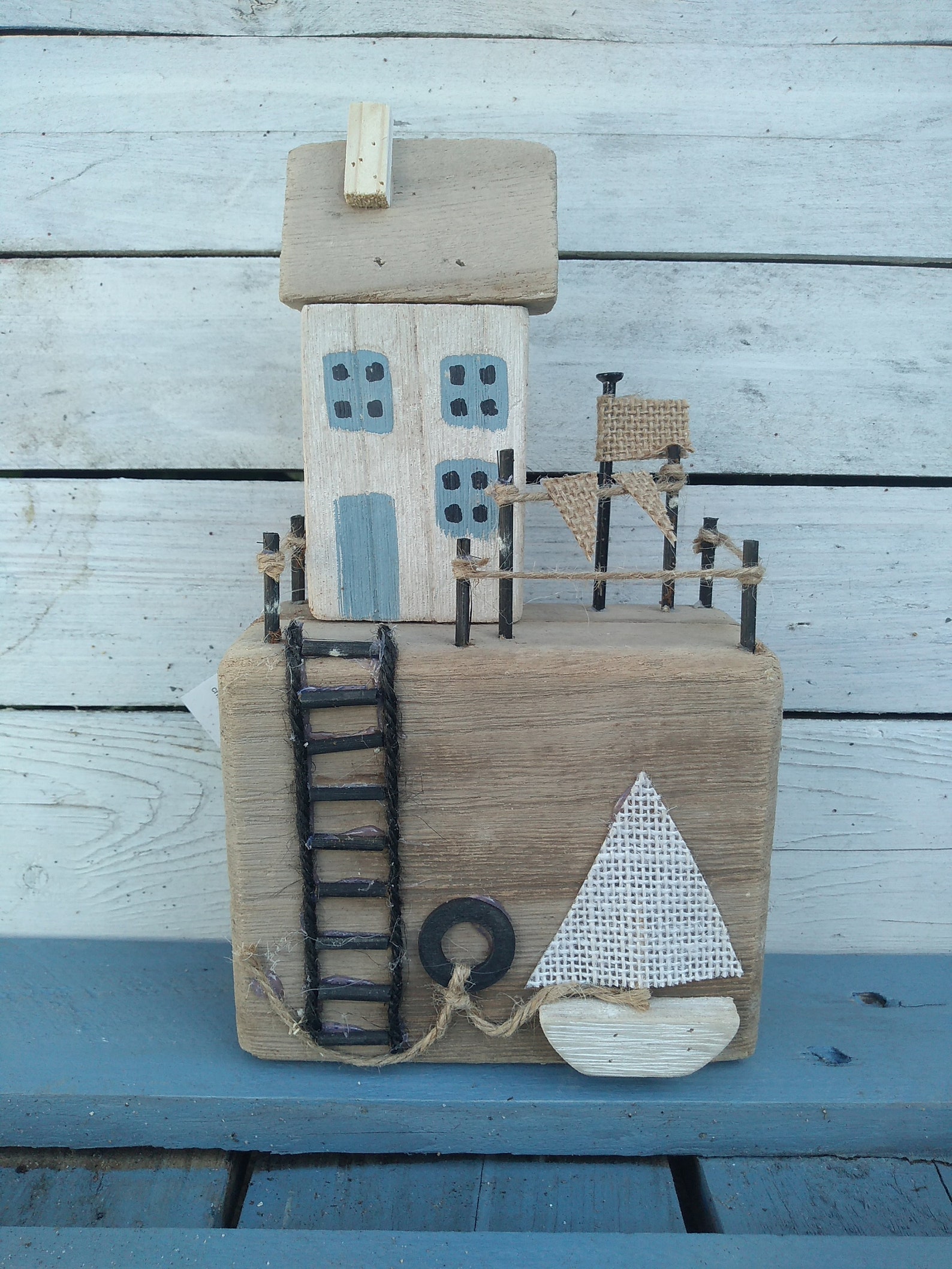 Nautical Harbour Cottages Wooden Rustic Charming English Harbour ...