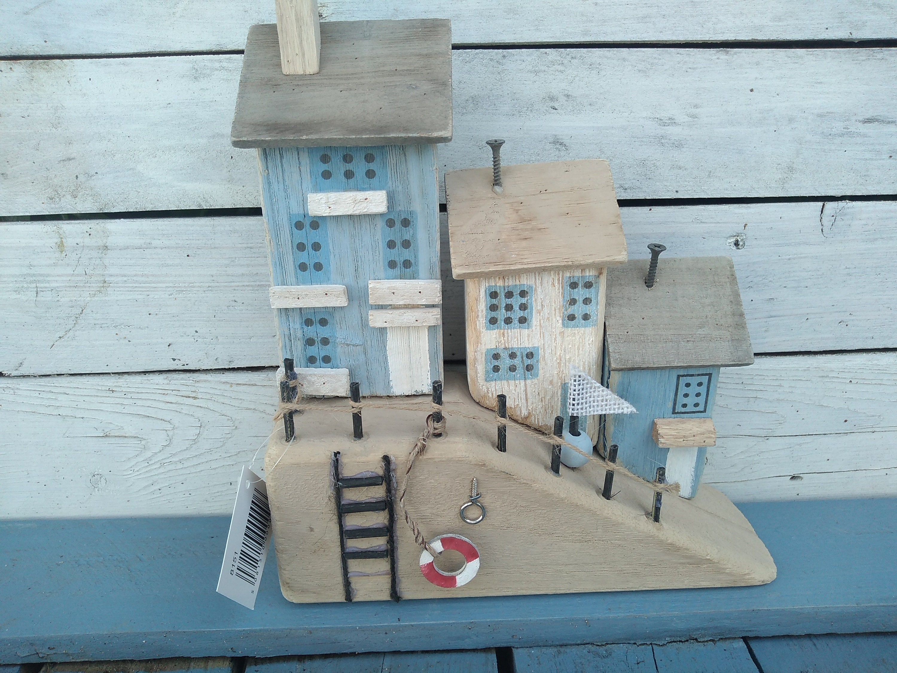 Nautical Harbour Cottages Wooden Rustic Charming English Harbour ...