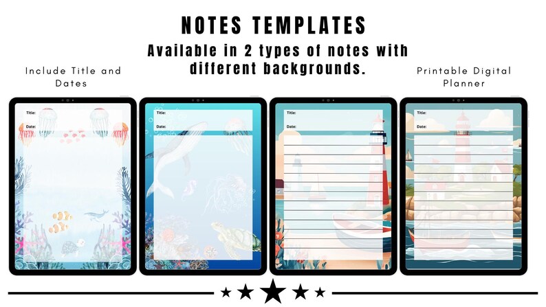 Digital Note, Self-reflection Templates With SWOT Analysis, Daily ...