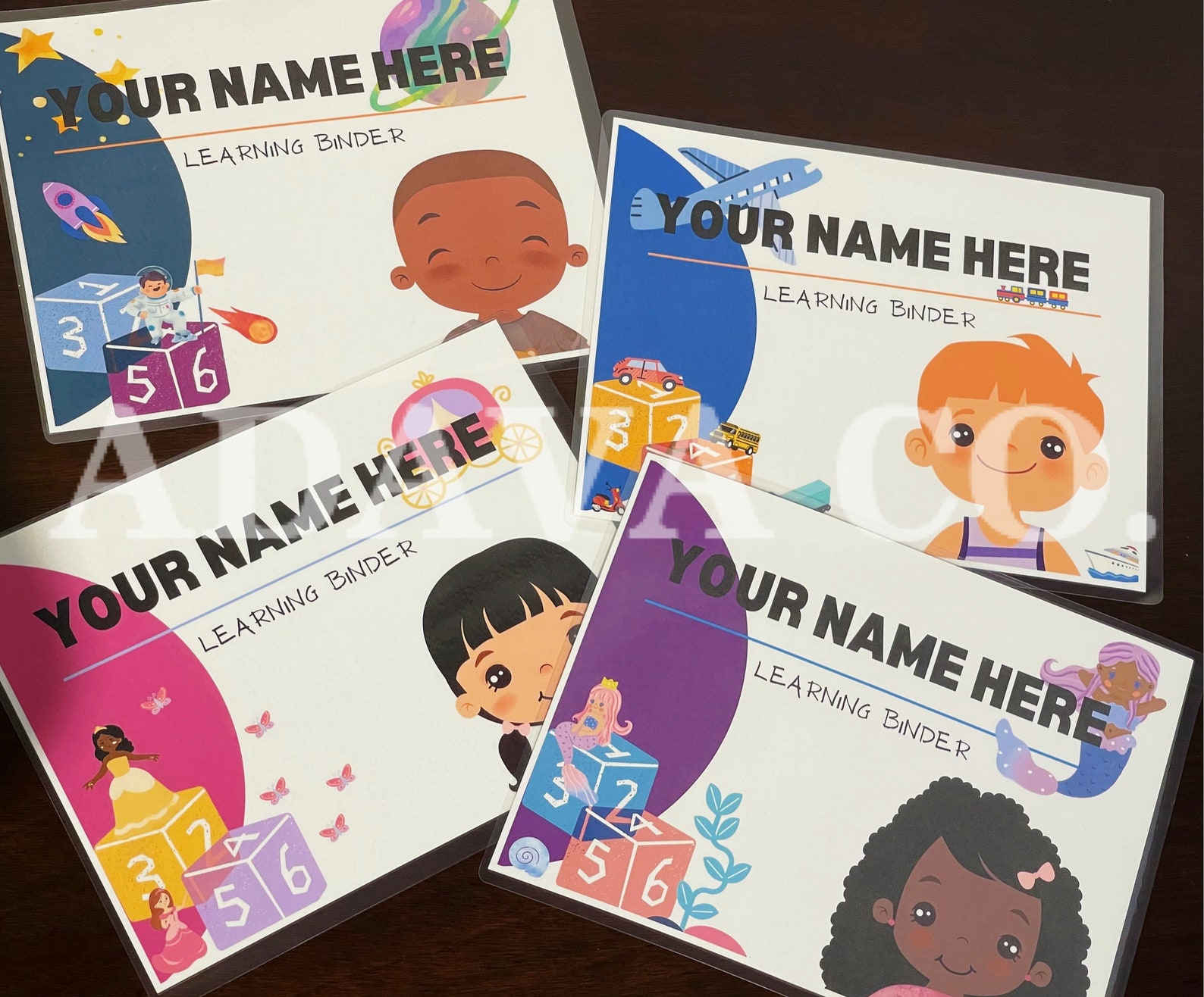 Toddler Preschool Learning Binder, Pre-k to Kindergarten Level, Age 2 ...