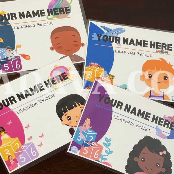 Preschool Learning Binder - Etsy