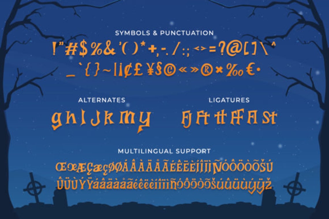 Wicked House Font, Handwritten Font, Swash Font, Calligraphy Font ...