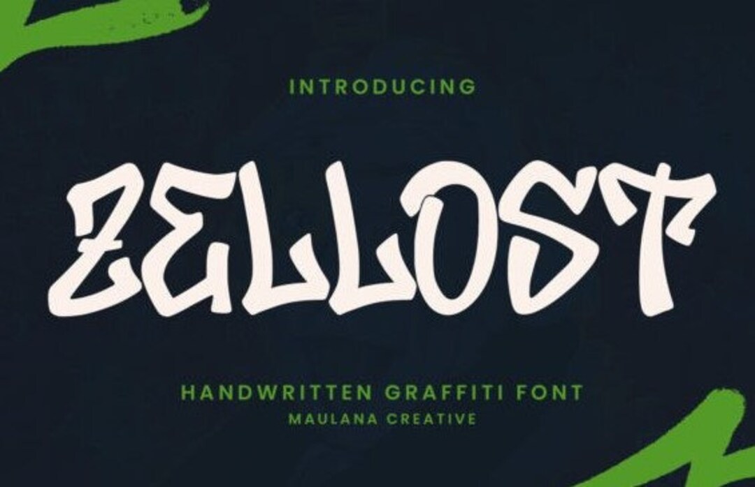 Zellost Font, Cricut Font, Display Font, Fonts for Cricut, Script Font ...
