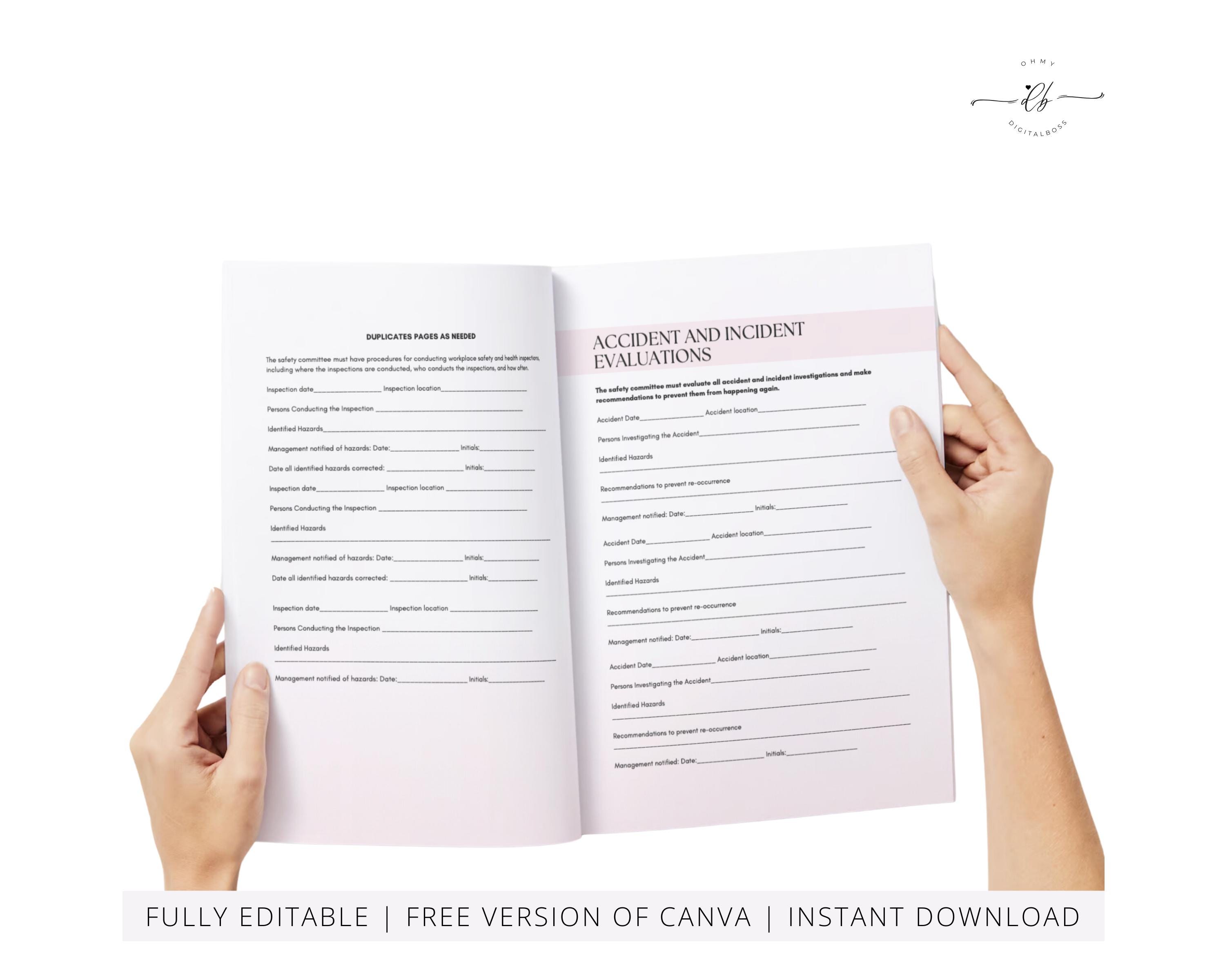 Medspa Clinic Policy Handbook, Aesthetic Injectables SOP (editable ...