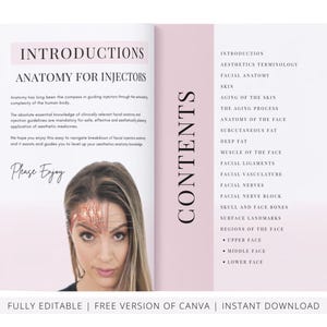 Facial Anatomy for Aesthetic Injectors Training Manual, Nurse Injectors ...