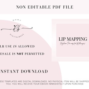Hyaluron Pen Lip Mapping Guides, Lip Map Techniques, Russian Lips ...