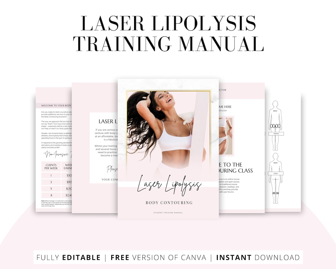 Laser Lipo Manual, Body Contouring Training Course, Laser Lipolysis ...
