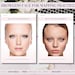 Browless Faces for Practicing Brow Mapping and Eyebrow Drawing, Edit in ...