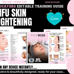 HIFU Training Manual, High Intensity Focused Ultrasound, Ultrasound Facials, HIFU Student Guide ...